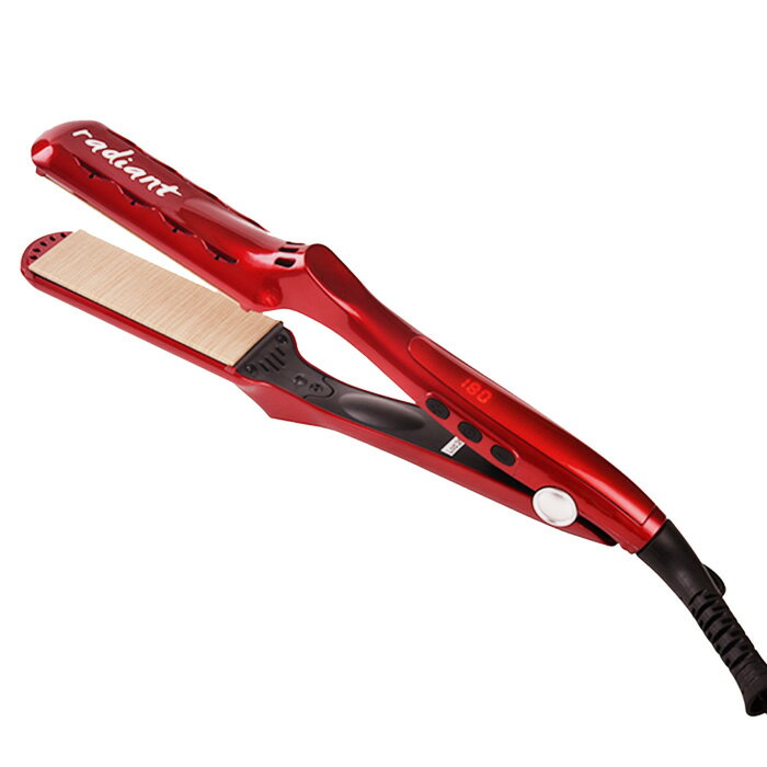 ■縮毛矯正の達人の意見を取り入れて作ったワイドタイプの35mmタイプ。■太すぎず、細すぎずのベストな太さを追求いたしました。■ロングの縮毛矯正には最適な幅で、アイロンの施術時間を短縮し太いプレートがアイロン操作を安定させます。■電源:AC1...