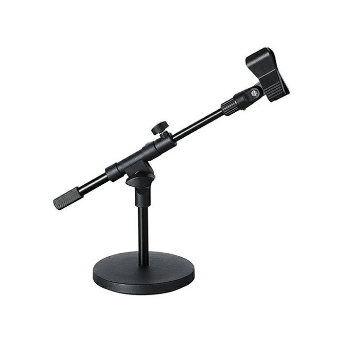 安心梱包についてこちらの商品は通常梱包となります。安心梱包は別途、下記ご注文ページより商品と一緒にご注文下さい。■「スピーカー付きマイク（SPMC10）」に対応した卓上用マイクスタンドです。市販のマイクを取り付ける際は、しっかりと固定できて...