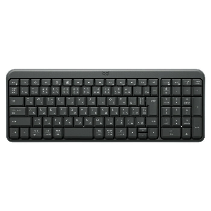 K250は、入力しやすい、シンプルでフル機能のワイヤレスキーボードです。プラスチック部分は、最低64%の再生材料を使用し、耐久性に優れたキーボードす。【仕様および互換性】寸法キーボード高さ: 136.9 mm幅: 369.9 mm奥行き: ...