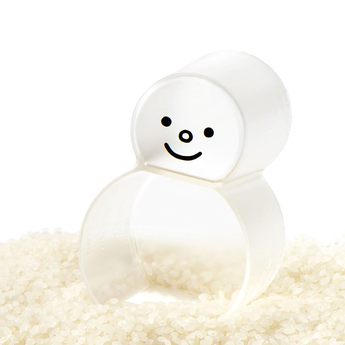 　■ スリキリゆきだるまカップ 計量カップ 0.5合 1合 お米 AKEBONO 日本製 送料無料 CH-2079 スリキリゆきだるまカップ ── 計るたび、ほっと笑顔になる。雪だるまのすりきり計量カップ ── 計量するだけなのに、ちょっと...