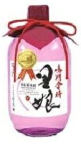 鳴門市特産の金時芋「里むすめ」を100％使用し 常圧蒸留で丹念に造りました。 芋本来の香りと甘みを活かしながら、 やわらかでほっこりとした焼酎に仕上げました。 ロックやお湯割でまろやかな飲み口と、 ほのかな香りと甘みをお楽しみください。 産...