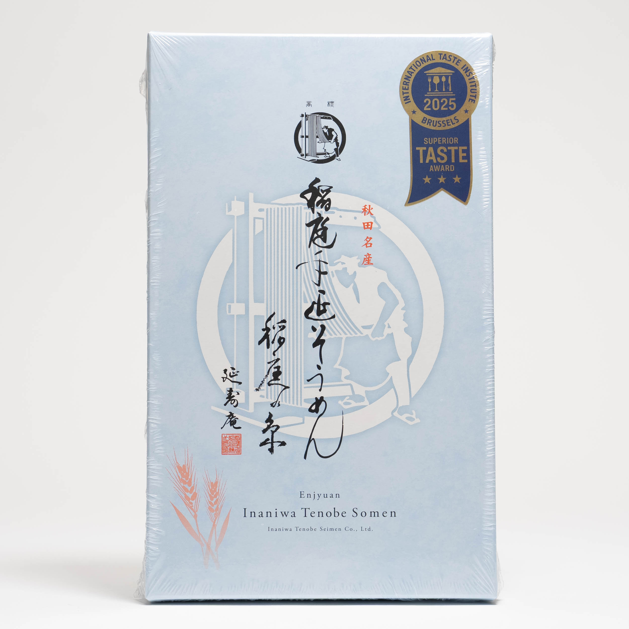 手延そうめん「稲庭の糸」は精選吟味された原材料の配合により、伝統の風味を損なわないよう入念に製造いたしております。 柔らかでしかもコシのある歯ざわり、のどごしも良く、さらりとした軽い食味は、召し上がる方の心をとらえるものと確信いたしておりま...