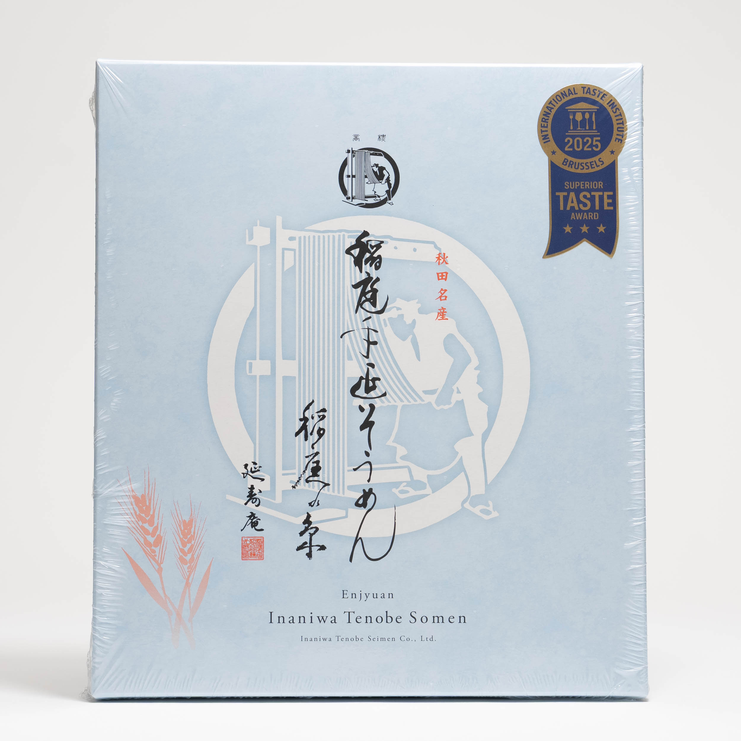 手延そうめん「稲庭の糸」は精選吟味された原材料の配合により、伝統の風味を損なわないよう入念に製造いたしております。 柔らかでしかもコシのある歯ざわり、のどごしも良く、さらりとした軽い食味は、召し上がる方の心をとらえるものと確信いたしておりま...