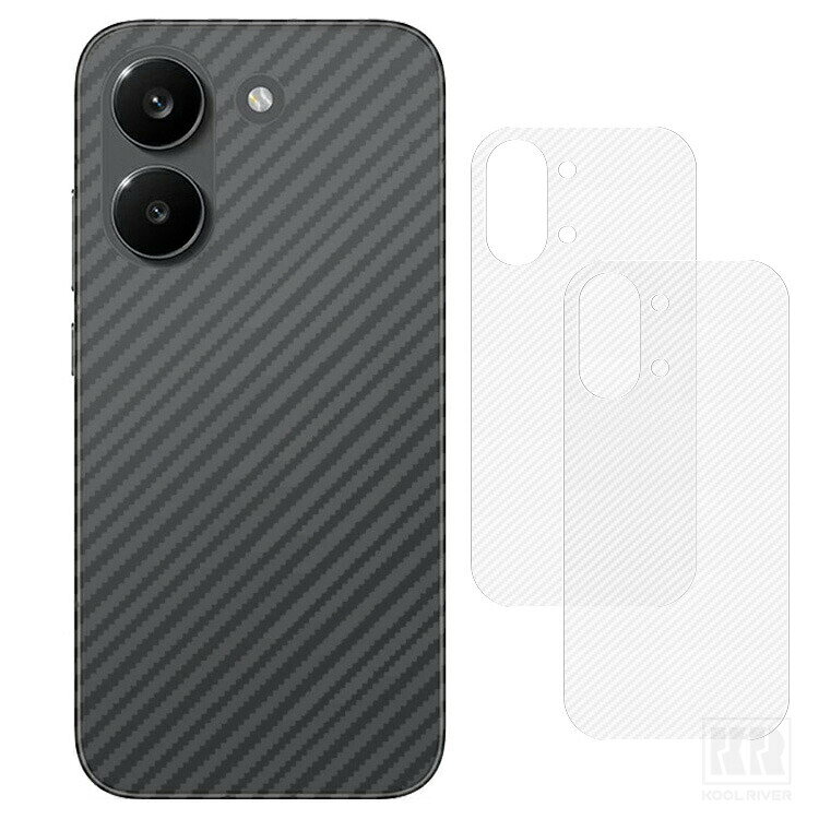 poco x8 pro フィルム x8 pro max 背面保護フィルム 2枚入り カーボン調 半透明 背面保護 バックフィルム かっこいい 小米 シャオミ poco x8 プロ / x8 プロ マックス おすすめ おしゃれ アンドロイド ...