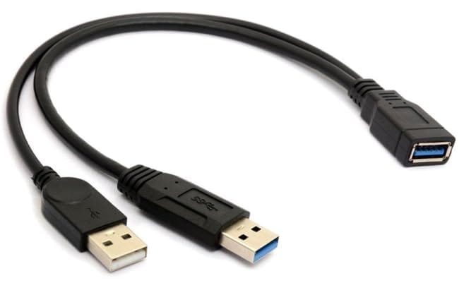 消費電力の大きなUSBデバイスの電源補助などにご使用いただけます。同時充電やデータ転送・充電の使い分けが可能になります。2分岐の青色オス端子は、通常のUSB3.0データ転送と電源供給に対応しています。2分岐の白色オス端子は、電源供給のみでデ...