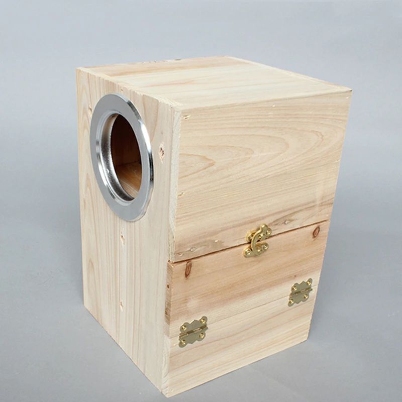 商品情報 サイズ：S：15 * 15 * 22cm / M：18 * 18 * 27cm / L：25 * 25 * 35cm 素材：本体：天然木材 / ネジ：ステンレス鋼 横側のドアで簡単に清掃し、維持することができます。またはタマゴのチ...