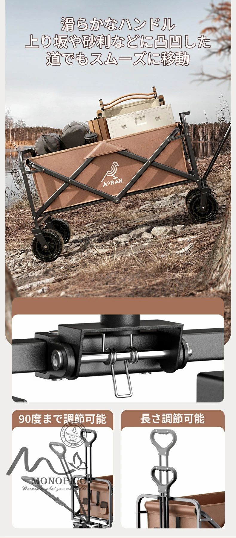 商品名 アウトドアワゴン 折りたたみ カラー 写真通り サイズ 写真通り 【素材】 EVA おすすめポイント ●【ご注意】なるべく実物に近い色を画像で表現していますが、撮影環境・お使いのディスプレイなどの条件によって多少の誤差が生じる場合が...