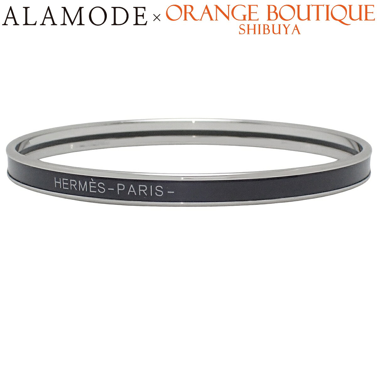 使用感のある中古品 管理番号 : 40802197477 ブランド HERMES モデル エマイユユニ アイテム ファッションバングル サイズ ベルト幅:0.5cm腕周り:19cm(約) 素材 メタル エナメル カラー ネイビー 紺 シルバ...