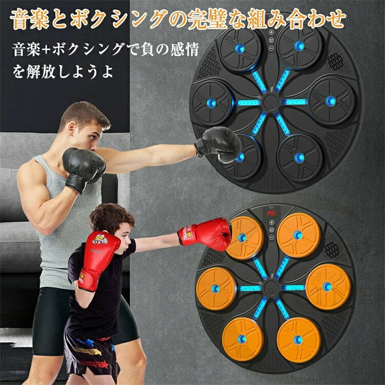 ※この商品にはグローブは付属しませんので、ご了承ください。 大人にも青少年にも最適なこのマシンは、複雑なツールを必要とせず、持ち運びが簡単で、スマート ボクシング コーチを備えています。 【商品仕様】 ■製品名: インテリジェント オルゴー...