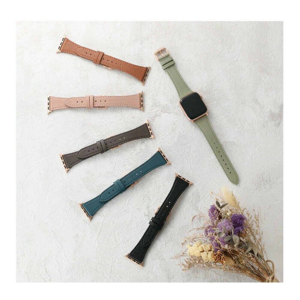商品説明 商品説明 上質な本革素材を使用した、アップルウォッチバンドの登場です。 先端に向かって幅が絞られているので、うでがごつく見えないデザイン。本革素材でしっかりとApple watchを支えます。 女性の手首でもバンド部分が余り過ぎな...