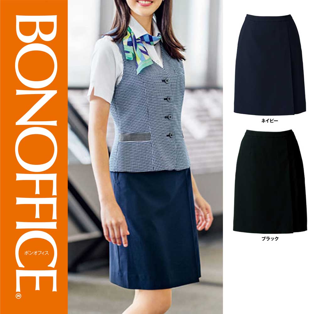 品名：プリーツスカート品番：AS2804JAN：&nbsp;メーカー名：BONMAXブランド名：ボンマックスカラー：8 ネイビー｜16 ブラック素材：ファインドビー混率：ポリエステル100％【事務服のご着用時に与える印象】OL オフィスカジ...