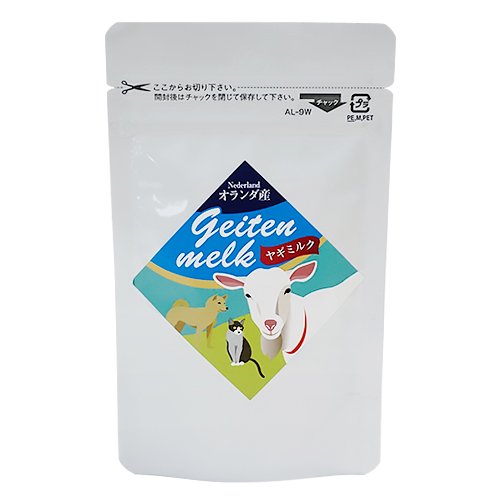 【内容量】25g 【原材料】ヤギ全脂粉乳100％ 【成　分】（100gあたり） たんぱく質 26.9g、乳脂肪 31.7g、炭水化物 32.7g、カリウム 1512mg、カルシウム 880mg エネルギー 522kcal 【原産国】オランダ...