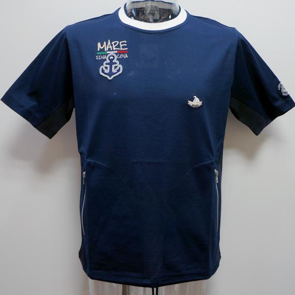 定価　　税込価格￥38500 品番　　24110530-290 素材　　綿100 カラー　ネイビー Mサイズ 肩幅　44 身幅　51　（脇下10センチの所） 袖丈　24 着丈　64　 Lサイズ 肩幅　45 身幅　54　（脇下10センチの所）...