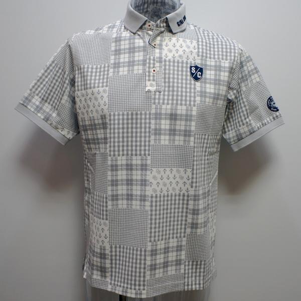 定価　税込価格￥42900 品番　　24150526-910-K 素材　　綿55　ポリエステル45 カラー　グレー 3L・キングサイズ 肩幅　55 身幅　67　（脇下10センチの所） 袖丈　27 着丈　75　　 製造国　日本綿ポリの鹿の子素...