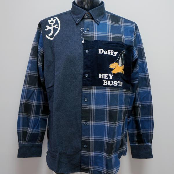 定価　　税込価格￥36300 品番　　7214325103-59 素材　　綿100 ベースカラー　ブルー系 サイズ　　48・L 肩幅　47 身幅　59　（脇下10センチの所） 袖丈　62 着丈　78　（衿下から） サイズ　　50・LL 肩幅...