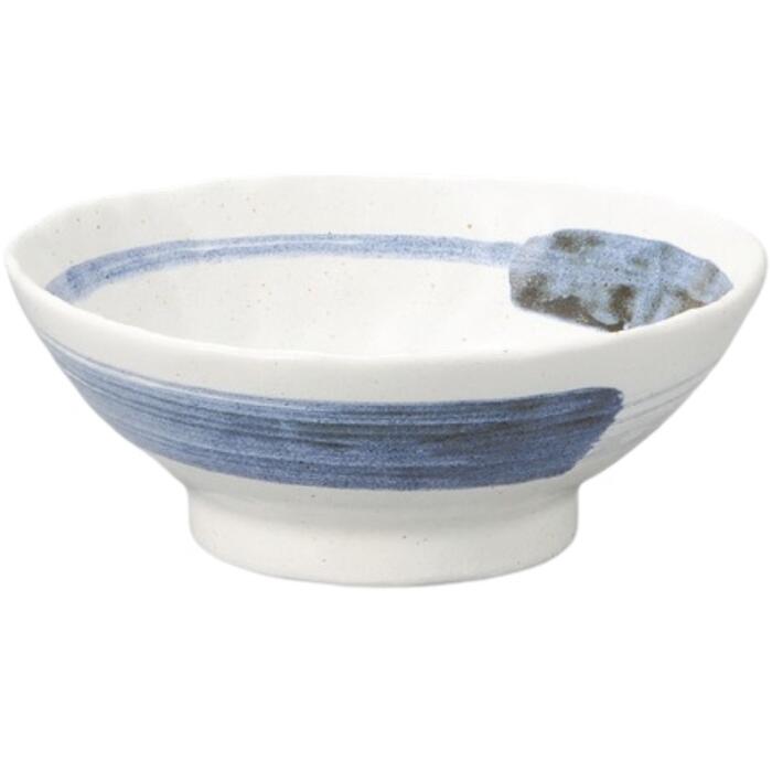 うどん、丼ものだけでなく、具沢山の汁物にも使えます。サラダボウルや煮物鉢と幅広く使える器です。＜商品サイズ＞200×78mm＜材質＞磁器＜生産国＞日本（美濃焼）ご注意：個装箱がない商品によりギフトラッピング不可商品のため、ご注文時にギフト包...