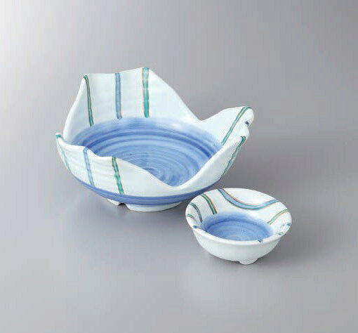 商品サイズ：15.5×6.7cm 千代口サイズ：7.7×3cm商品内容：器x1、千代口x1産地：日本（美濃焼）日本料理の要素、素材の持ち味を生かし引き立たせる料理にふさわしい洗練された器を揃えました。包丁の冴えにより鮮やかに魚介が彩りその意...