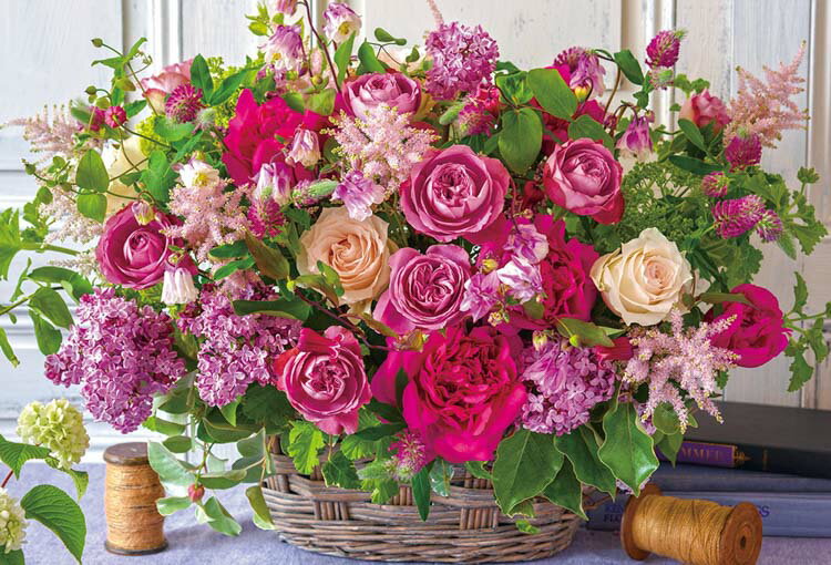 商品名カンタービレ ピース数1000 ピースサイズ通常ピースサイズ サイズ49×72cm 品 番BEV-1000-057 メーカービバリー 商品説明＜Life Filled with Flowers 花のある暮らし＞ 日々の暮らしに上質な花...