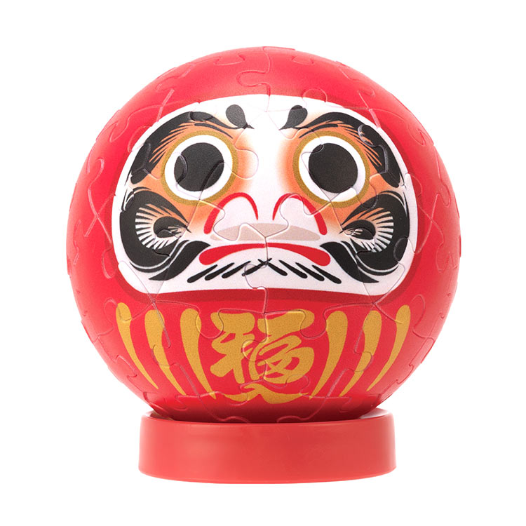 商品名パズころりん 赤だるま ピース数60 サイズ直径7.6cm 品 番YAM-2003-515 メーカーやのまん 商品説明福よ来い！愛らしいだるま達が和の暮らし、幸せをお届けします！ 活気のある赤だるまは苦心して勝ち得た良きことを招く！ ...
