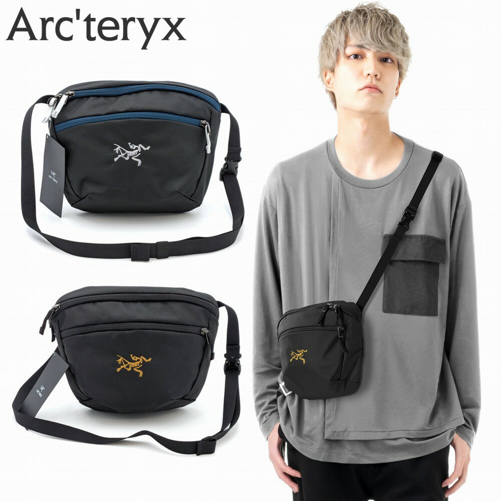 Arc'teryx Mantis 2 Waist Pack BLACK アークテリクス マンティス 2 ショルダーバッグ サコッシュ ボディバッグ ブランド●マンティス 2 ウエストパックパック素材に100%リサイクルポリエステルを採用した...