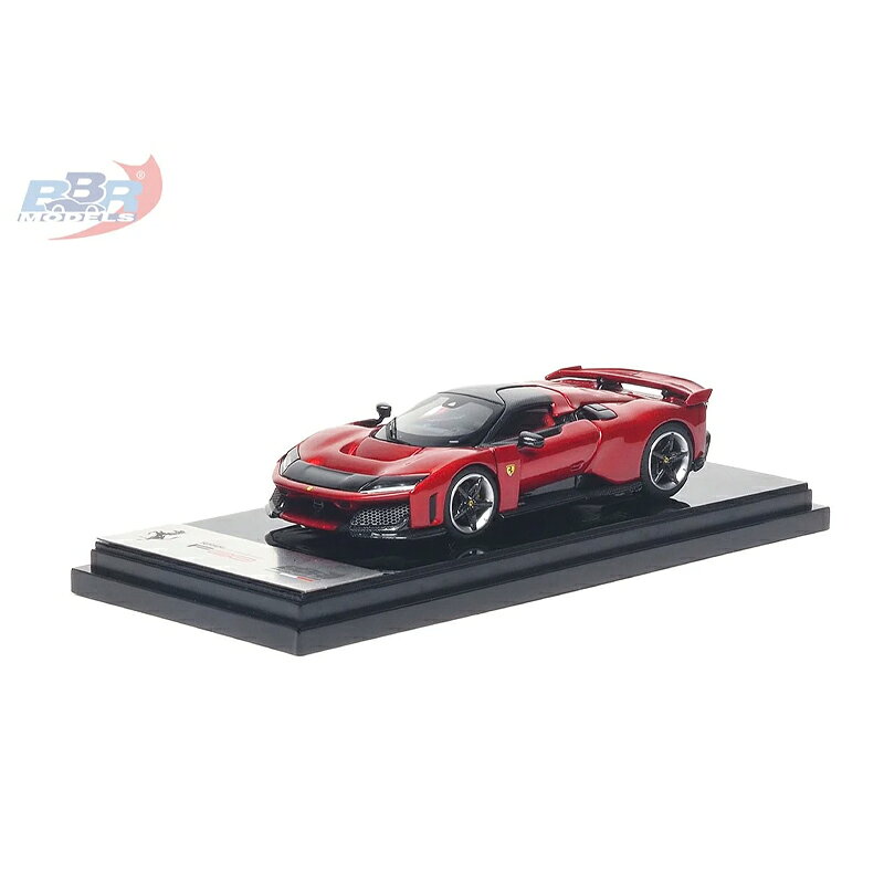 "【商品概要】「AR Box × BBR 1/64 フェラーリ F80」は、ダイキャスト合金製ボディにフルオープンギミックを採用。左右のドアとリアエンジンフードを、大きな角度まで開閉できます。・リアフード開閉により、エンジン・複雑なエキゾー...