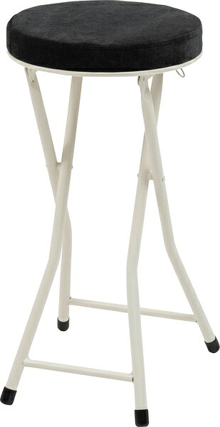 ■サイズ・色違い・関連商品▼カラー展開はコチラ▼スモークブラック（現在表示中）ベージュダークグレーグリーンレッドイエロー ■商品詳細【商品サイズ】W30×D31.5×H60(折りたたみ時:W30×D9×H80)cm　重量2kg【素材】スチー...