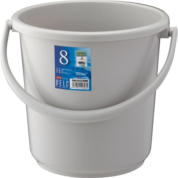 ■サイズ・色違い・関連商品関連商品の検索結果一覧はこちら■商品内容【ご注意事項】・この商品は下記内容×20セットでお届けします。リス ポリバケツ ベルク 8SB 本体 ライトグレー■商品スペック外寸 260 × 242 mm重量 348 g...