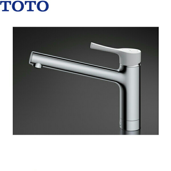 TOTO シングル混合水栓 TKS05302J 一般地・寒冷地共用 エコシングル ソフト アルカリ先端分岐 Φ37mm 上面施工 フレキホースTOTO TKS05302J