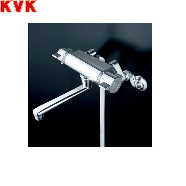 KVK取替用サーモスタットシャワー水栓 KF800WUT 寒冷地仕様 eシャワーNf(浴び心地のいい快適節水シャワー) 接続アダプター付 シャワーハンガーは含まれておりません。必要な場合は別売のハンガーをお求めください シャワーヘッドグレー...