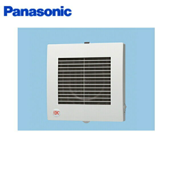 パナソニック[Panasonic]パイプファン/パイプ用ファン FY-12PF9SD 排気 ターボファン 壁・天井取付 角形フィルタールーバー 本体スイッチ付 適用パイプ径：Φ150mm 速結端子付　Panasonic FY 12PF9SD