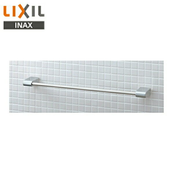 イナックス[INAX]タオル掛[メッキ] KF-AA72C[600mm] ・寸法：676×56×25（φ10） ・材質（ブラケット）ABS樹脂（Ni-Crメッキ） （バー）ステンレスINAX KF AA72C