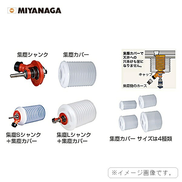 ミヤナガ [MIYANAGA] ポリクリック集塵Sシャンク SDS PCSKSSR 用途: ポリクリック集塵システム用のシャンク。 シャンク: SDSプラス仕様。MIYANAGA PCSKSSR
