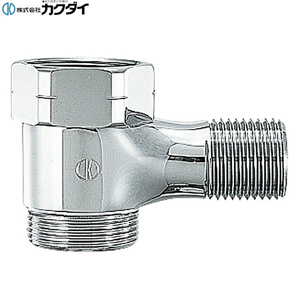 カクダイ [KAKUDAI] 107-895 分水つぎて ●107-894で合わないTOTO製品にご使用ください。 ●分水孔コック、逆止弁(0336-13)と組合わせてご使用ください。 ●クランクパッキン1枚付きKAKUDAI 107 895