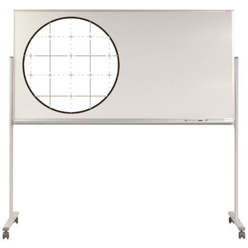 暗線入り 180cm片面仕様幅190.2cm×奥行61cm×高さ181cm、ホワイトボード：幅181cm×高さ91cm、キャスター：直径5cm（2個はストッパー付）重量：22.6kg材質：ボード表面：ホーロー、ボード裏面：鉄板、脚：スチール...
