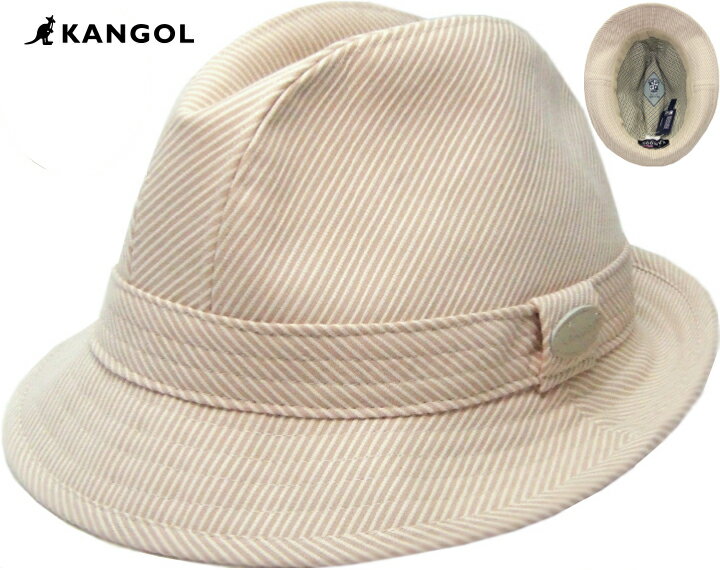 爽やかな綺麗目のコーディネートにどうぞ。 綿-100％ NATURAL STRIPE L （58.7cm〜61cm） 【帽子のインナースカルキャップ】は【コチラ】をどうぞ