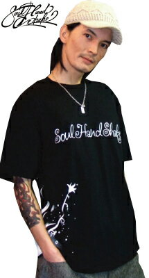 【サイズ】着丈/身幅/袖丈(cm) S：65/49/19 M：69/52/20 L：73/55/22 XL：77/58/24 XXL：81/63/25 XXXL：84/68/26 【SHS】ソウル ハンド シェイク SOUL HAND SH...