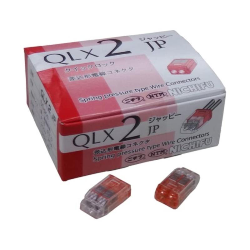 JAPPY 差込形電線コネクタ (クイックロック)赤透明 50個 QLX2-JP-RCL極数:2寸法:(縦)20.5×(横)11.6×(高さ)9.1mm定格:20A・300V適応電線:銅/単線1.6mm径・2.0mm径色:赤透明規格:JIS...