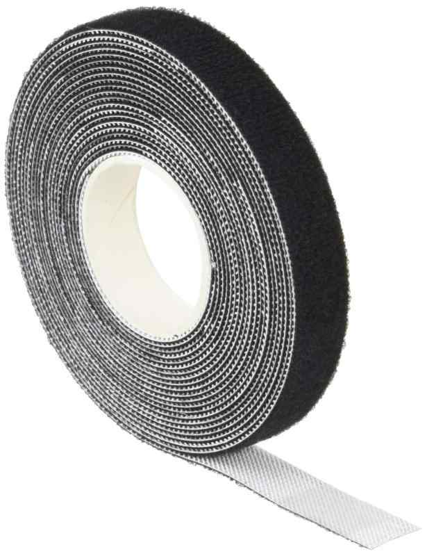 トラスコ中山(TRUSCO) マジックバンド結束テープ 黒 10mm×3m 1mm厚 MKH1030BK色:黒幅(mm):10長さ(m):3厚み(mm):1質量(g):8.7