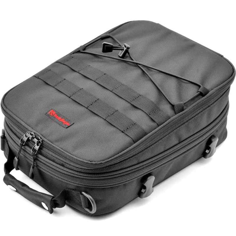 ヘンリービギンズ(Henly Begins) デイトナ バイク シートバッグ 7~12L A4サイズ イージーリングベルト付属 DH-722 97241【用途】使い勝手の良いA4サイズで、乗降時に足が当たりにくい低めな仕様のバイク用シートバ...