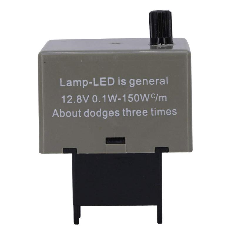 HUIQIAODS 交換可能 ledウインカーリレー トヨタ用 LED対応 ハイフラ防止 ウインカー リレー (8ピン速度調整付リレー)適用：トヨタ、スバル、スズキ、ダイハツ等の8ピン純正リレー車種用途：ウインカーをLEDバルブに変更した場...