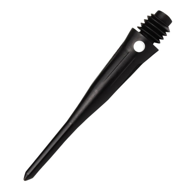 L STYLE CONDOR TIP ULTIMATE アルティメット ブラック コンドル ソフト ティップ チップ 31mm 40pcsサイズ : 31.0mm(ネジ山含まず)最大径 : 5.7mmカラー : ブラック規格 : 2BA本数...