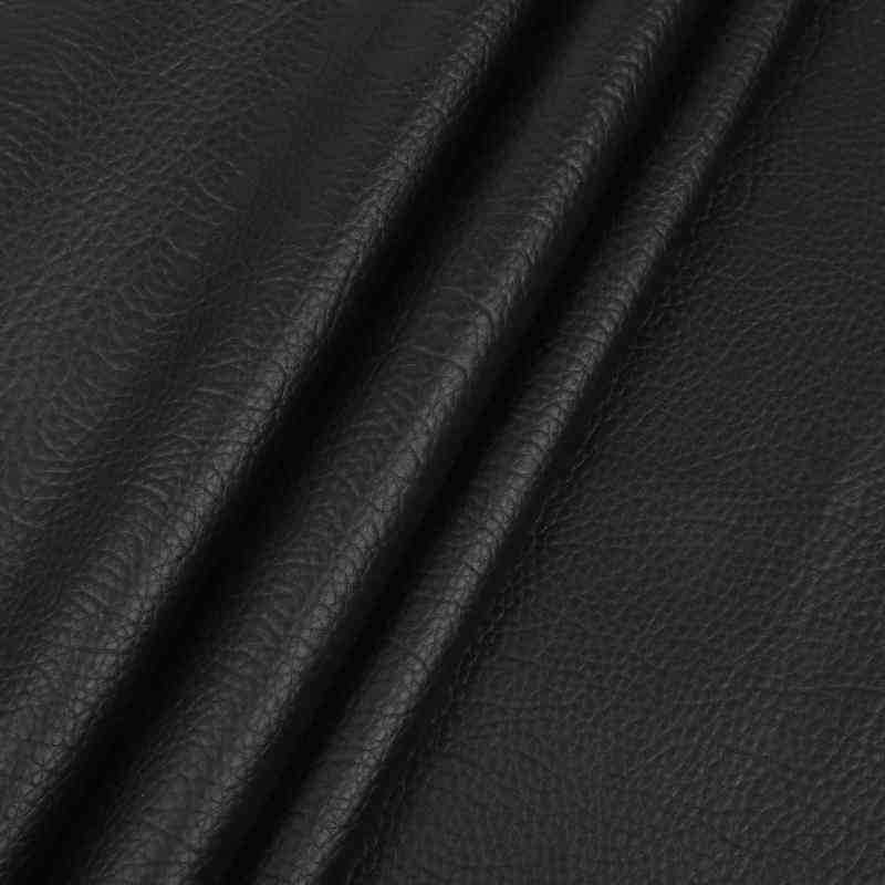 LOKIPA 合皮 生地 ソフト 人工レザー DIY かばんの作りに 手芸材料 pvc leather ライチ紋 幅135cm (0.5M, 黒色)サイズ：135cm×100cm　厚さ：0.8mm。材質：PVC人工皮革。特徴：軽くて柔らかく...