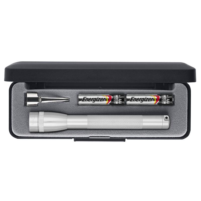 MAGLITE LED フラッシュライト ミニMAGLITE(単4電池2本用) P32102●ヘッドを緩めると点灯、締めると消灯します。●ヘッドの回転により、ワイド、スポットに切り替えできます。●スモール、シンプルなデザインにも関わらず高出...
