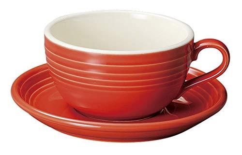 オービット レッド ラテソーサー KT-261857本体サイズ(cm):D-17.5 H-2.5素材:磁器生産国:日本製品仕様:焼物の性質上、窯や気温などの状態により焼きあがりの色やサイズ・重量などに違いが出ることがある皿のみです