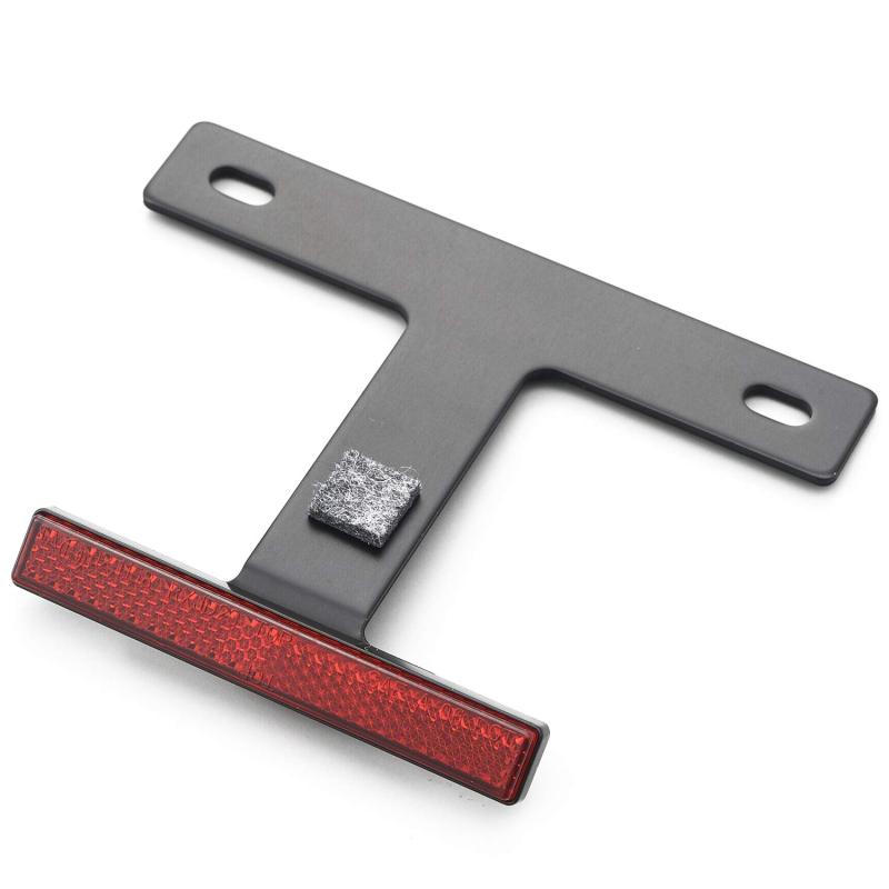 デイトナ(Daytona) バイク リフレクター 角度45° 50-125cc用 アルミ製 スリムリフレクター ブラック 67475【用途】純正リフレクター撤去時の代替用【仕様1】サイズ:縦96mm+リフクレター取付部x横146mm【仕様2...