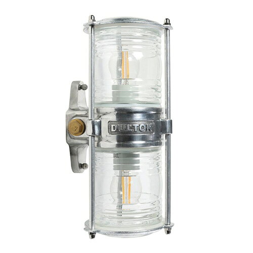 メーカー： DULTON / ダルトン シリーズ名：ALUMINUM TWIN GLASS WALL LAMP （アルミニウム ツイン ガラス ウォール ランプ） 品番：125-390L 材質：アルミニウム、スチール、ガラス 定格電圧：10...