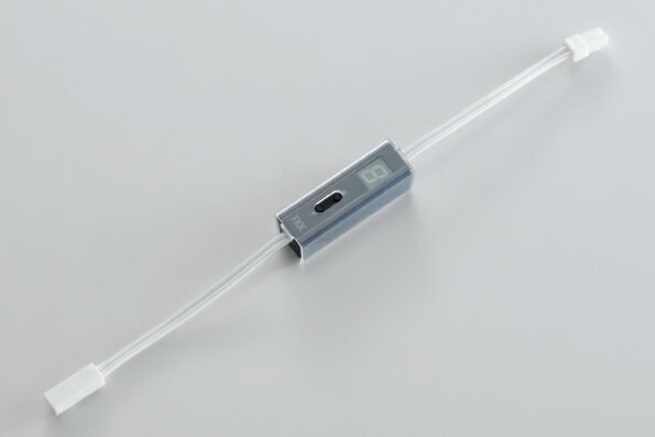 メーカー： FKK / FKK株式会社 FLT-3PG/3/2共通 LEDライン照明共通　オプション品 　　　 PWM簡易調光器 定格　入力電圧DC24V 最大出力電流(A) 6.3 最大接続電源容量(W) 150 配線接続・操作方法 1....