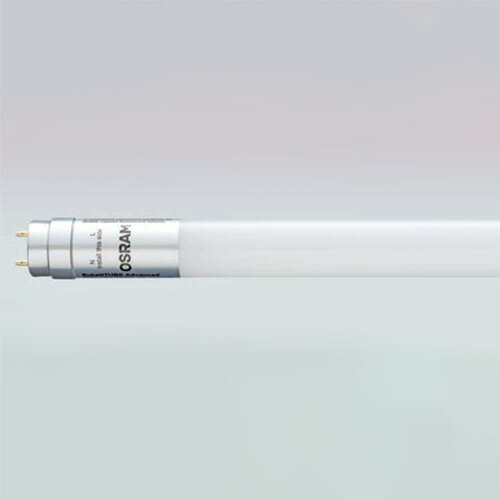 メーカー： OSRAM / オスラム シリーズ名：直管LEDランプ 定格消費電力： 7W （ 7ワット ） 光色：白色相当 色温度(K)：4000 口金：G13 全光束：1100lm サイズ(長さ)：580mm サイズ(直径)：28mm 配...