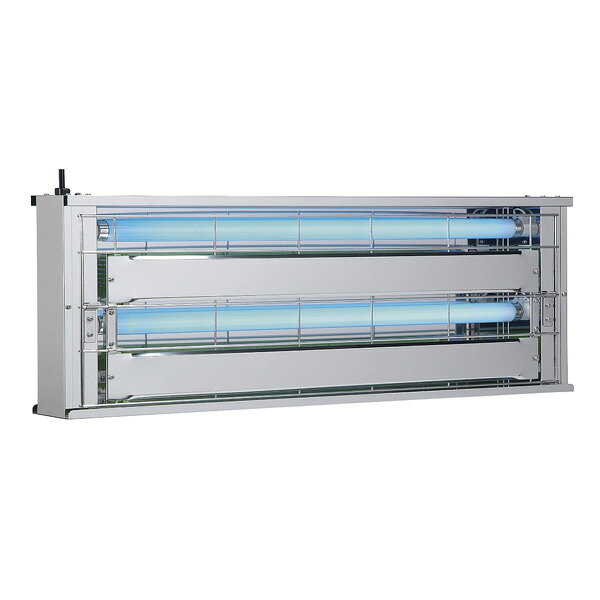 メーカー： Benhar / ベンハー　　　　 シリーズ名：粘着式捕虫器 ムシポン 電源：100V・50Hz／60Hz 寸法：横685 × 奥行90 × 高さ280mm 重：3.9kg 誘虫ランプ：FL20SBL・1灯（20W） 有効面積：...