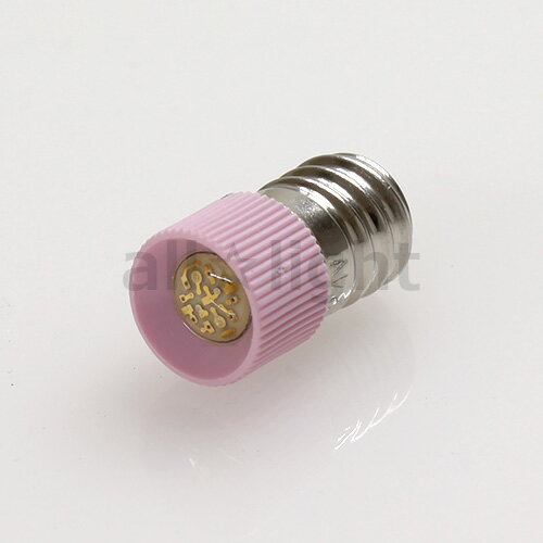 シリーズ名：表示灯用発光ダイオード 定格電圧： 24V （ 24ボルト ） 消費電流： 8.5mA ( DC24V時 ) LED24R8.5-E12-01の後継品です 関連キーワード 電球 ランプ LED E12 LED球 表示灯表示灯用発...